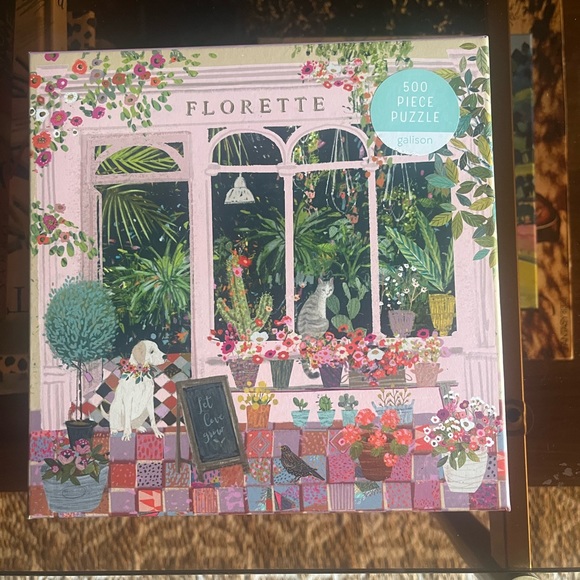 Galison | Games | Galison 50 Piece 2puzzle Bundle Florette Greenhouse ...